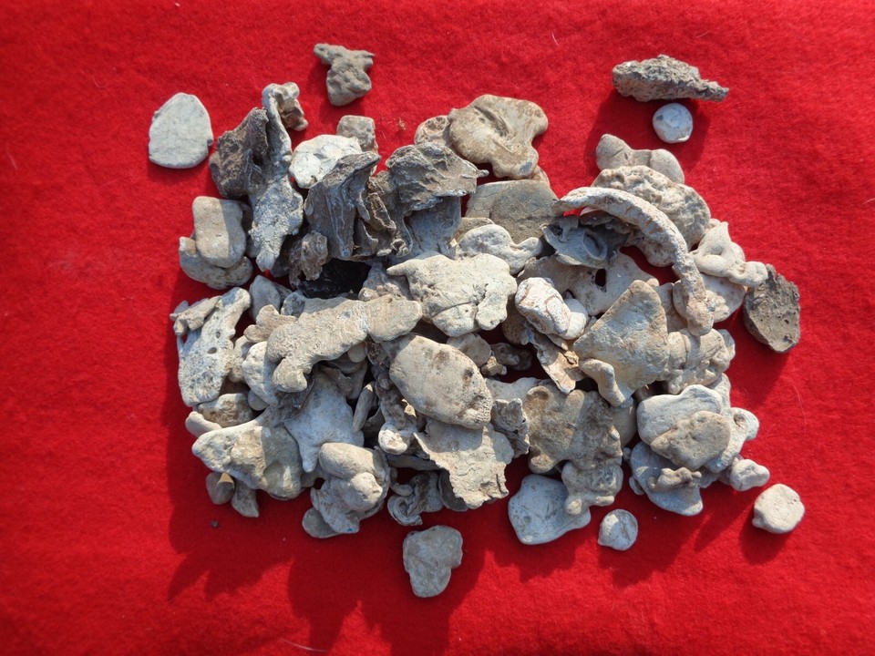 9 Pounds of Civil War Lead Melted Bullets, pieces, Dug in Eastport ...