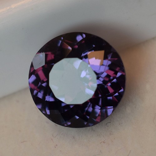 14 Ct Natural Alexandrite Loose Gemstone Certified Round Shape Color ...