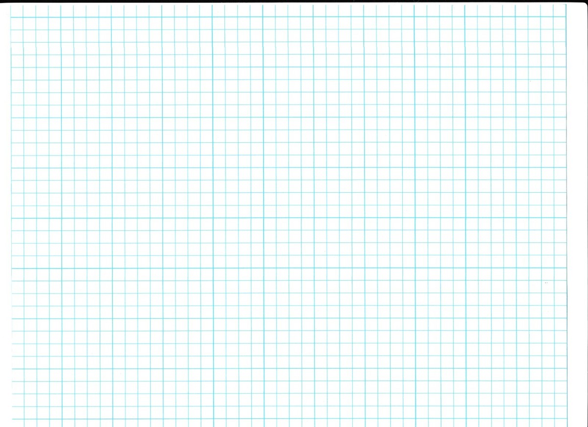 Plans For Printable Graph Paper