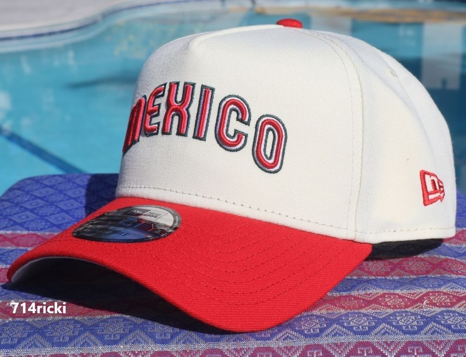 2026 WBC Mexico World Baseball Classic Snapback Hat New Era 9FORTY A ...