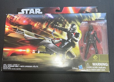 Star Wars The Force Awakens Elite Speeder Bike Stormtrooper Action ...