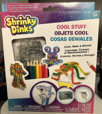 Shrinky Dinks Cool Stuff Activity Set, Kids Art and Craft Activity Set ...