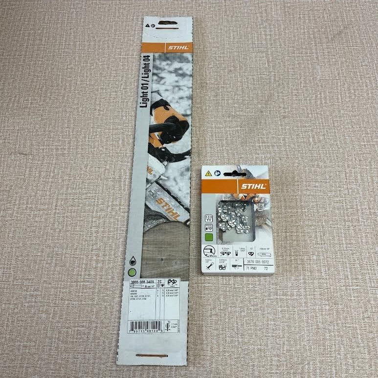 STIHL COMBO 3005 008 3409 CHAINSAW BAR 14" .043" 72DL 3670 005 0072 ...