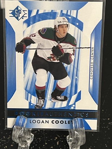 LOGAN COOLEY-----2023-24 SP HOCKEY-----ROOKIE AUTHENTICS | eBay