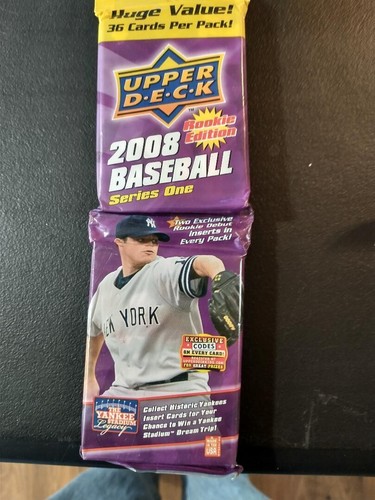 2008 Upper Deck Baseball sealed assorted pack lot of 4 | eBay