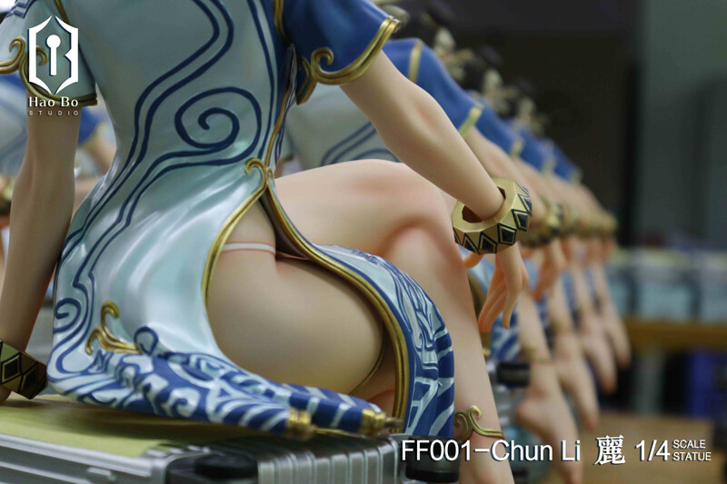HaoBo Studio 1/4 Chun Li Resin Figure Statue KOF Kung Fu Girl Toy | eBay