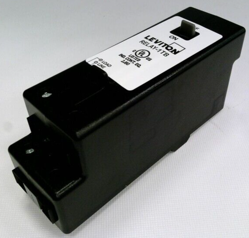 Leviton Greenmax Relay RELAY-1 TB 1 Pole Relay Latching 30 AMP 24-277 ...