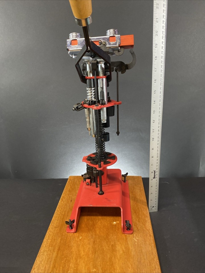 MEC Mec 12ga Grabber Progressive Shotshell Reloading Press Custom wood ...