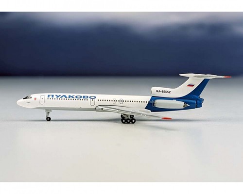 Aeroclassics AC411311 Pulkovo Aviation TU-154B2 RA-85552 Diecast 1/400 ...