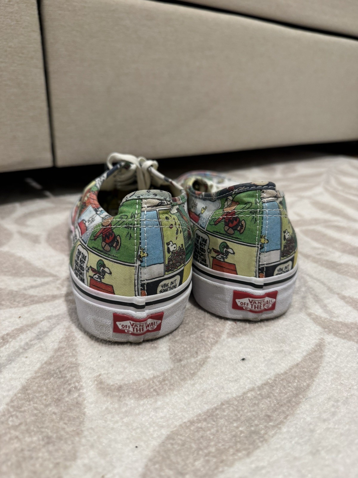 Vans x Peanuts Snoopy Collab Authentiv Size 12 - Gem