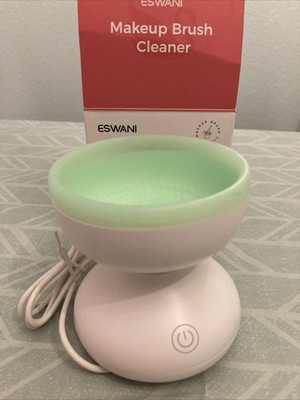 Eswani Electric Makeup Brush Cleaner MBC-01 USB Powered Green & White ...