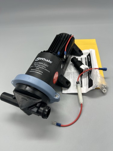Whale Gulper 220 Grey Waste Pump 12V IP45 | eBay