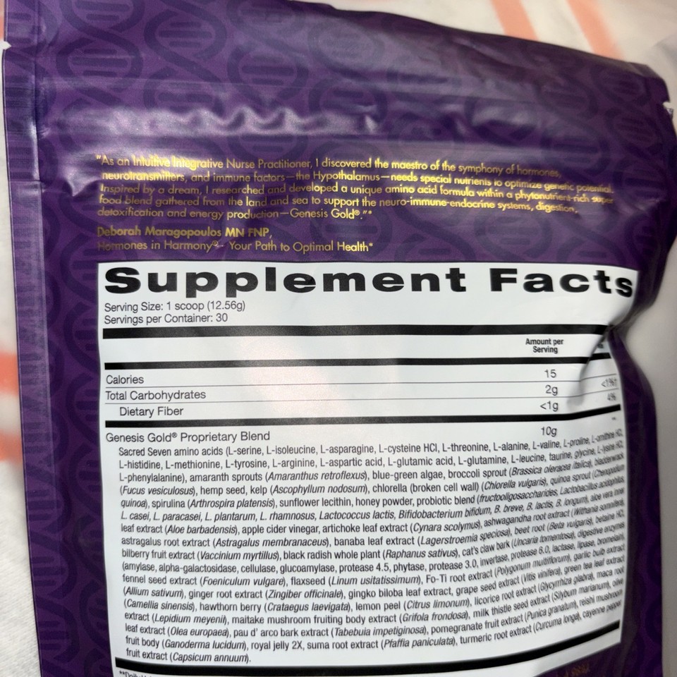 Genesis Gold Natural Hormone &hypothalamus Support One Month Supply | eBay