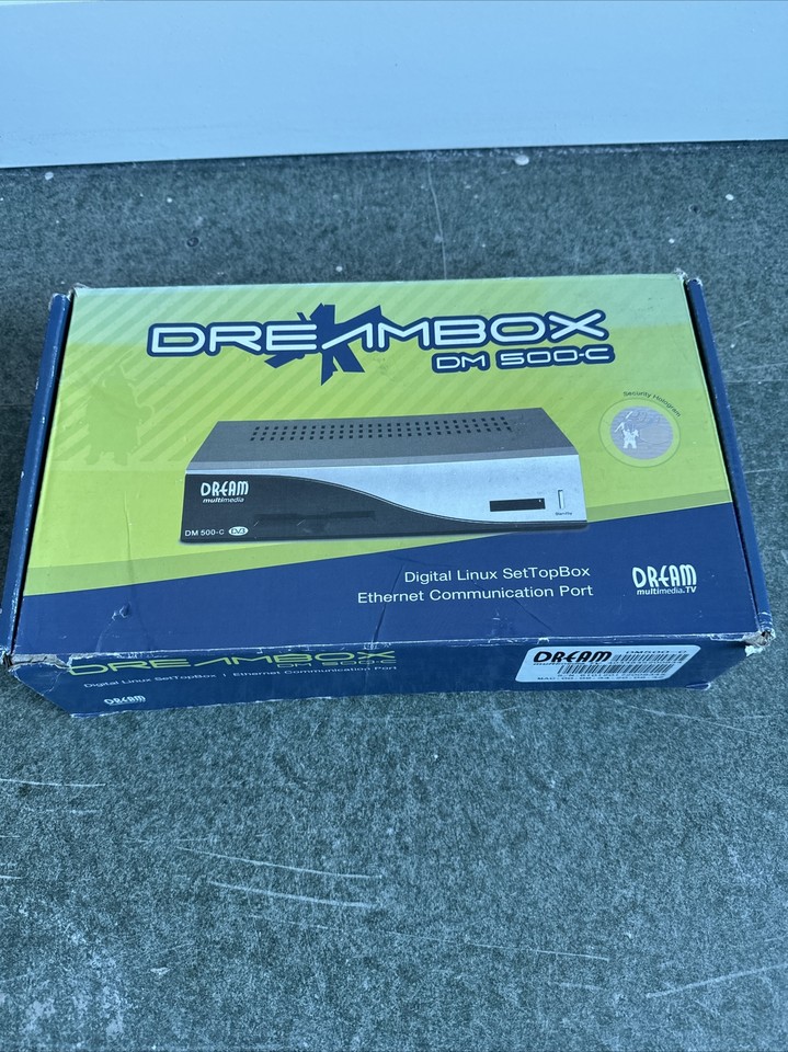 Dream Multimedia Dreambox DM 500-c Satellite Digital TV Receiver DVB ...