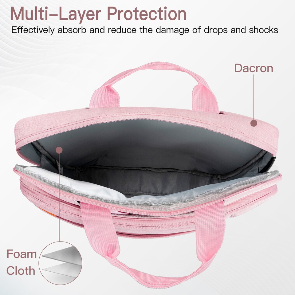 JETech 15 15.6 16 Inch Laptop Bag Case, Waterproof Slim Computer Sleeve ...