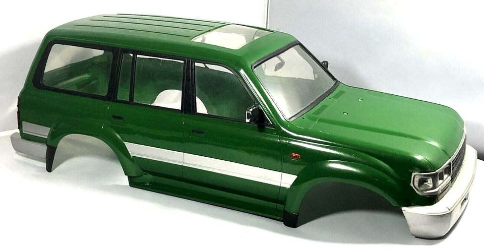 RC 1/10 Toyota LC80 Land Cruiser Hard Body 313mm - Racing Green for ...