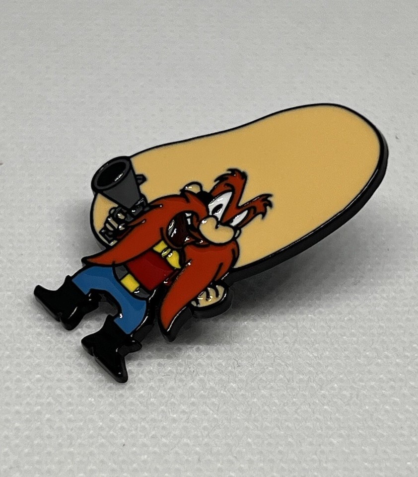 Looney Tunes Yosemite Sam Rootin Tootin Enamel Hat Lapel Jacket Tie ...