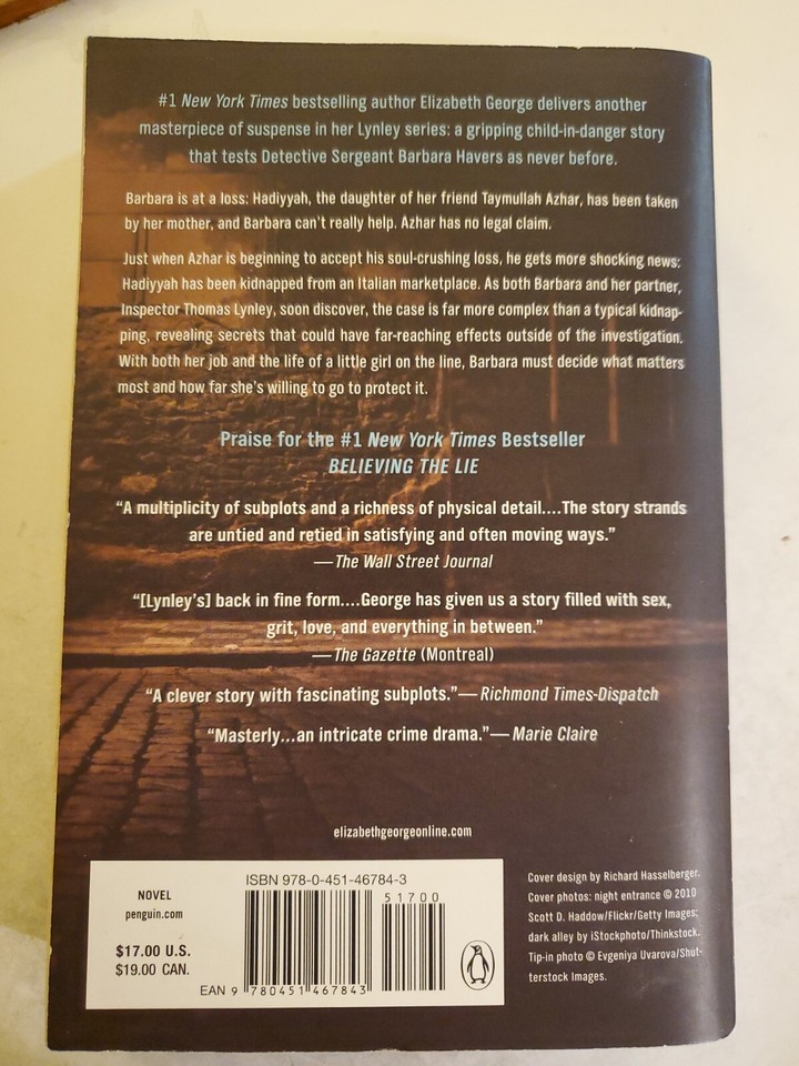 Just One Evil Act by Elizabeth George (2014, Paperback) 9781410460400| eBay