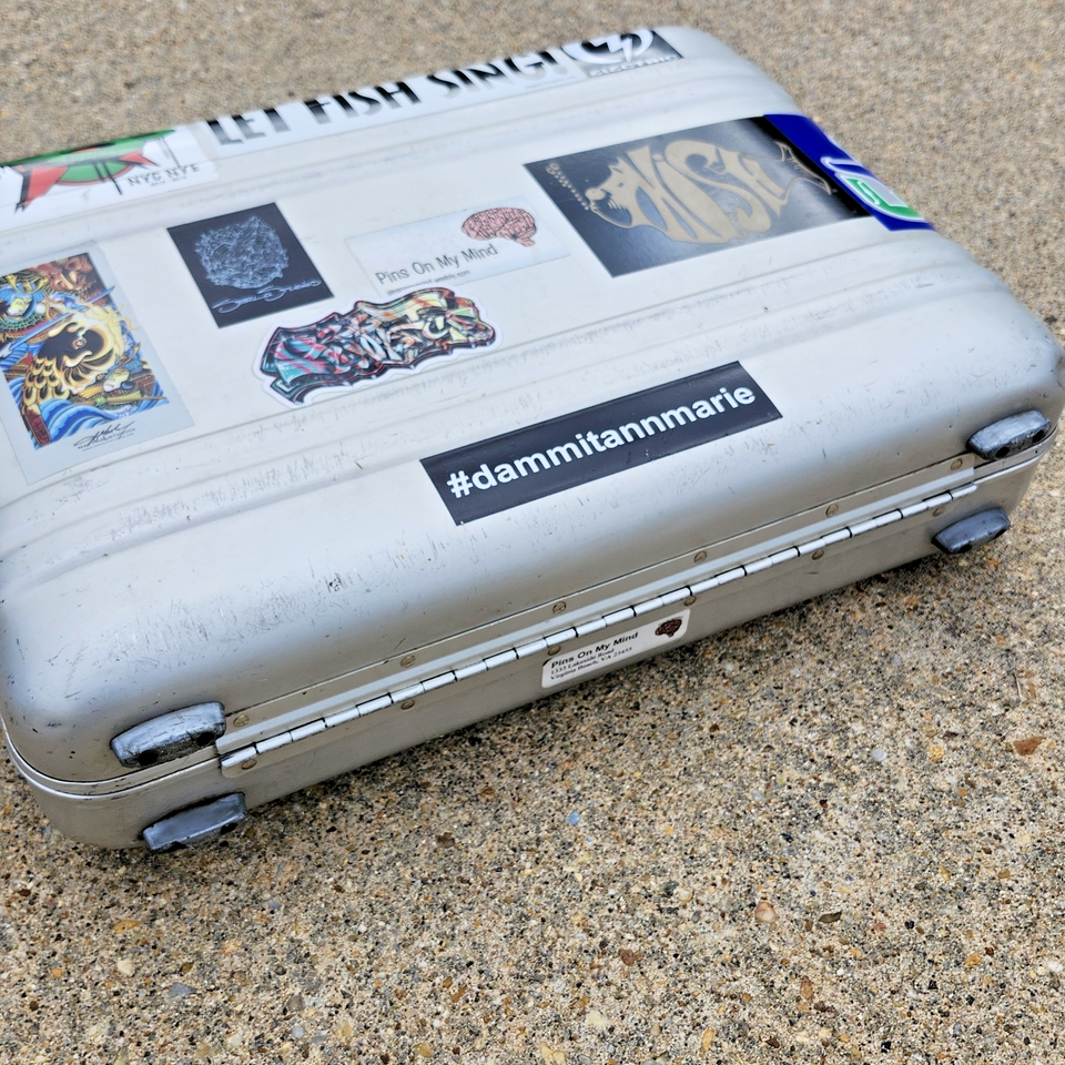 VTG Zero Halliburton Elite Attache & Briefcase w/ Combination Locks ...