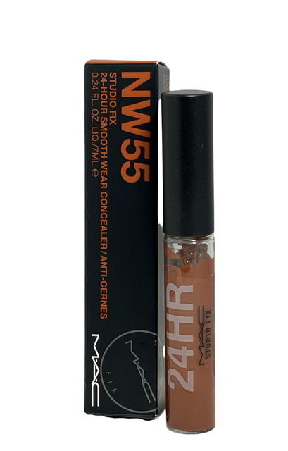 Mac Nw55 Studio Fix 24 Hour Smooth Wear Concealer 0.24fl Oz LIQ 7ml for ...