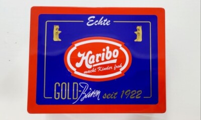 Haribo Golden Bear Metal Collectors Commemorative Tin Box Germany ...
