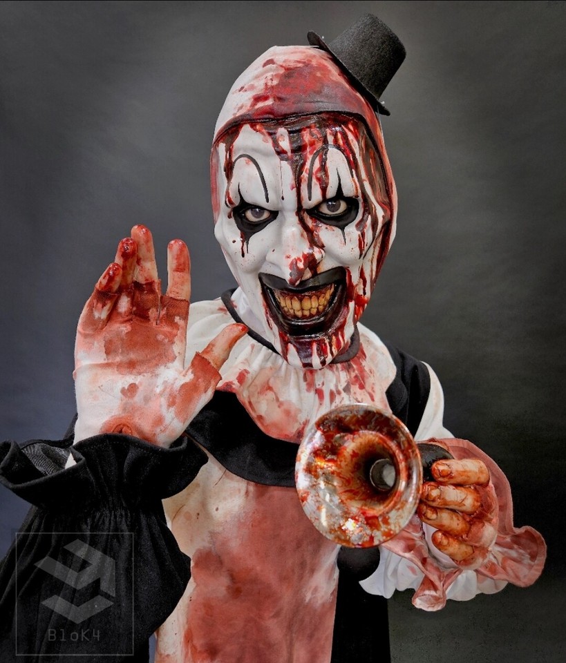 Terrifier 2 Art The Clown (David Howard) 1:1 Custom Life Size Statue | eBay