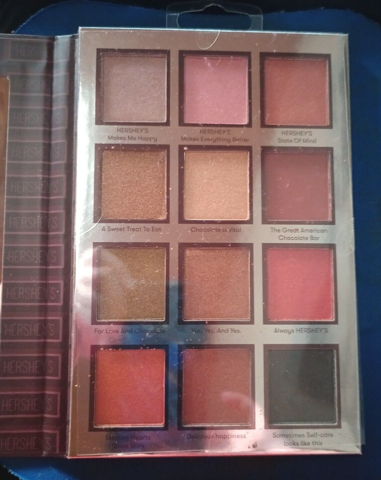 Hershey's Milk Chocolate Themed Mirror Eye Shadow Palette 12 Colors ...