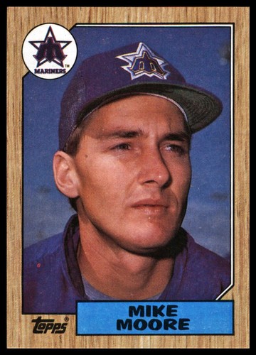 1987 Topps #727 Mike Moore Seattle Mariners EX-MT | eBay