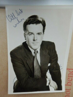 BRIAN RIX - BRITISH ACTOR -- AUTOGRAPHED PHOTO | eBay UK