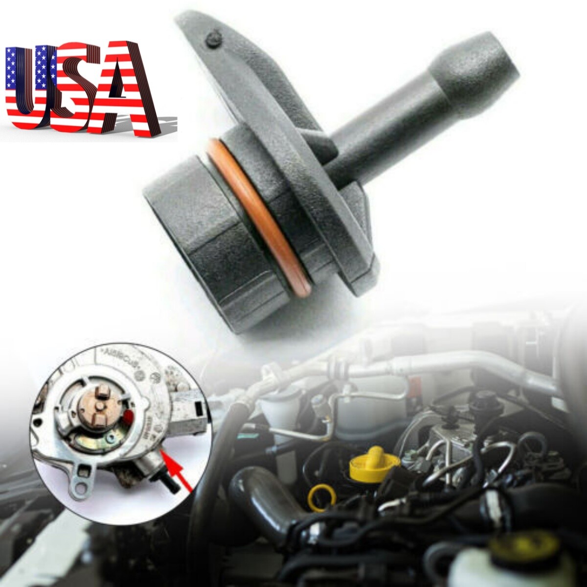 Vacuum pump valve repair kit CM5G2A451GA 1867424 For Ford Ecoboost 1.0L ...