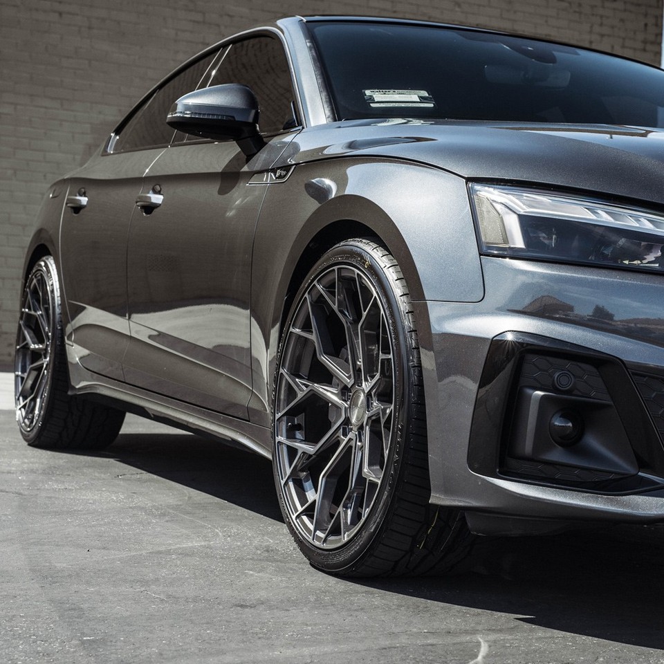 19" Stance SF10 Gunmetal 19x9.5 Forged Concave Wheels Rims Fits Audi B8 ...