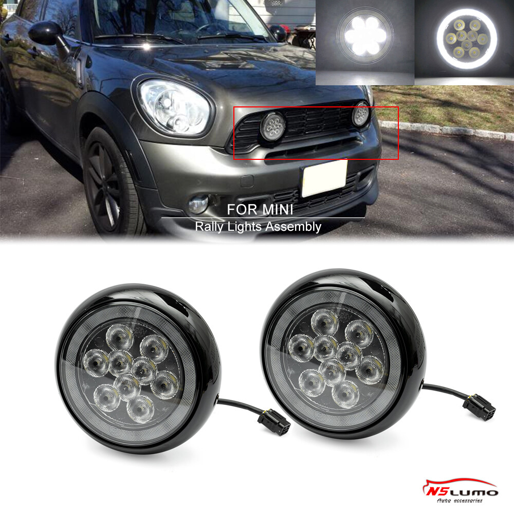 2013 Mini Cooper With Rally Lights