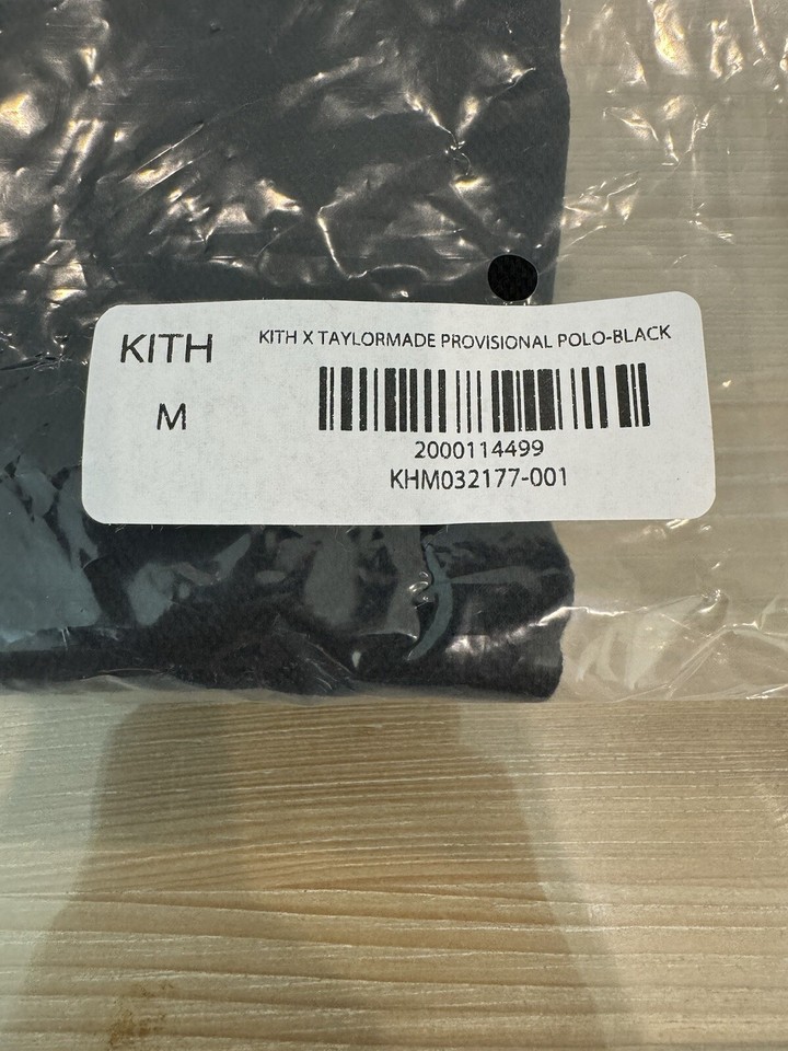 Kith For TaylorMade Provisional Polo Medium (In Hand) Factory Sealed | eBay