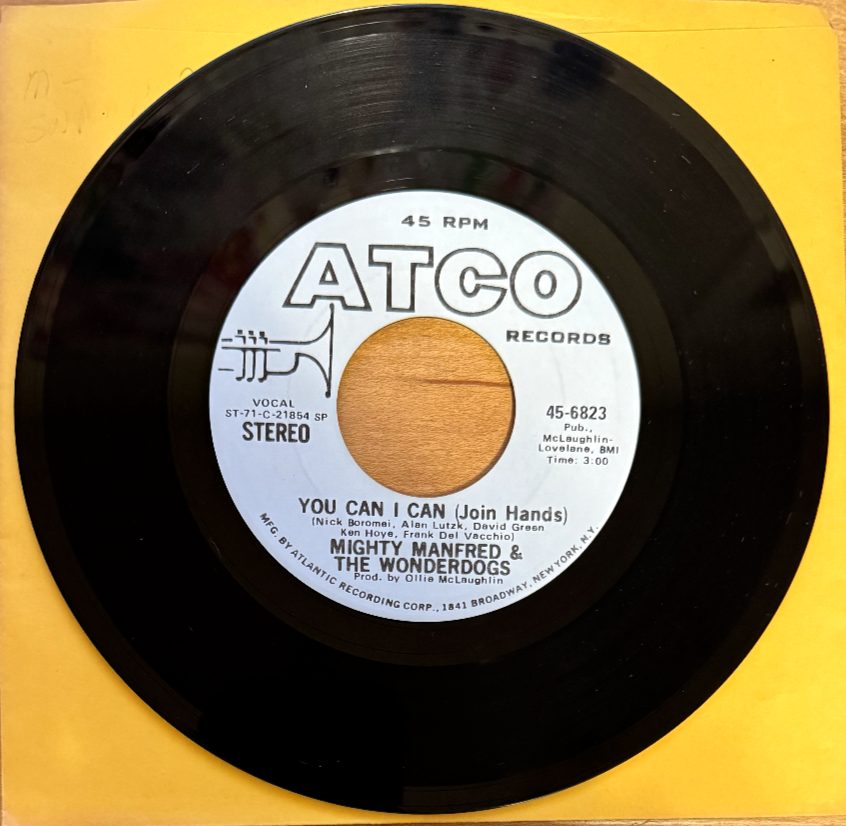 Mighty Manfred - You Can I Can (Join Hands) - 7" PROMO RECORD - NM ...