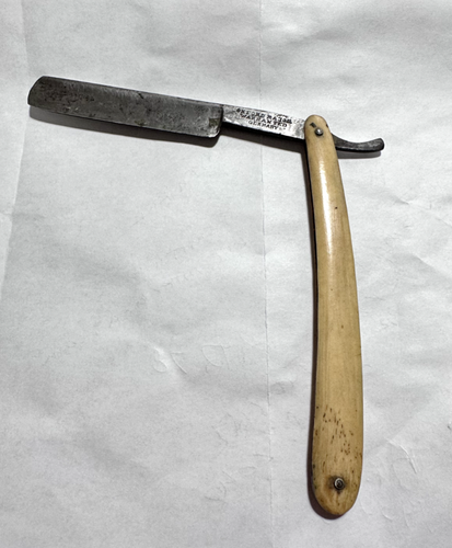 Vintage Germania Cutlery Works Germany Straight Razor Oxford Bone ...