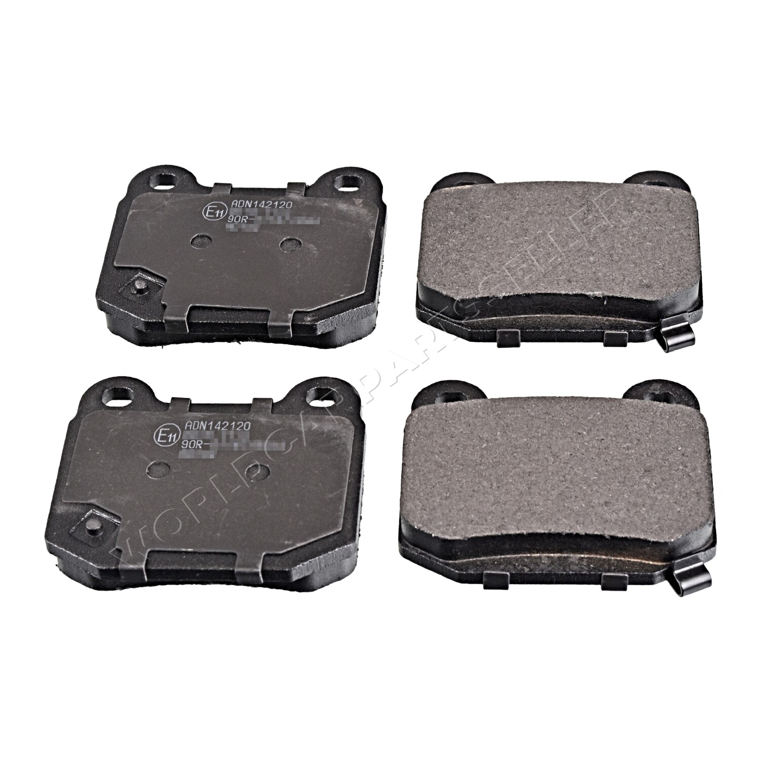 BLUE PRINT Rear Disc Brake Pad Set For NISSAN 350 Z SUBARU 01-09 ...