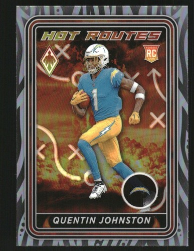 2023 Panini Phoenix Hot Routes #4 Quentin Johnston | eBay