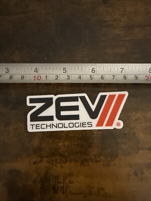 Zev Tech Sticker Logo Shot Show 2025 Technologies | eBay