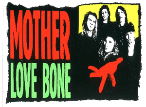 Sticker - Mother Love Bone Logo Hard Rock Grunge Alt Music Band Decal ...