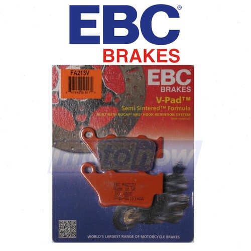 EBC Rear Semi-Sintered V Brake Pads for 2016 ZERO Zero S ZF9.8 - Brake ...