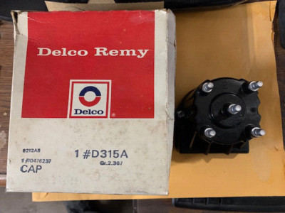 NOS DELCO REMY D315A DISTRIBUTOR CAP | eBay
