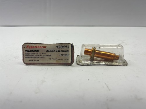Hypertherm® Model 120113 30 - 50 Amp Cutting Electrode For PAC 186/HyDefinition® | eBay