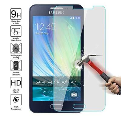For Samsung A3 2015 Screen Protector Tempered Glass Guard | eBay UK