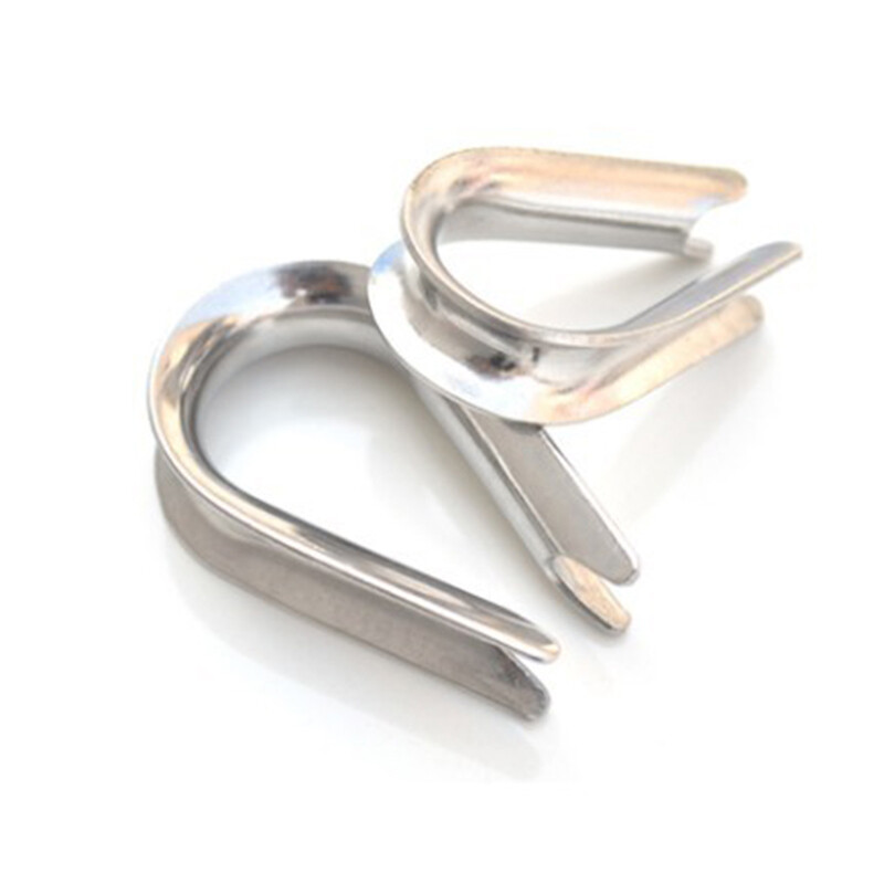 Wire Rope Cable Clamp Thimble U Bolt Turnbuckle Tensioner 316 Stainless ...