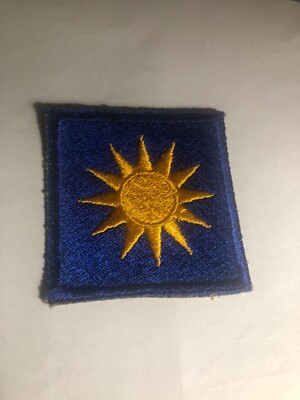 WWII US ARMY Patch 40th Division Sunshine California Embroidered Patch ...