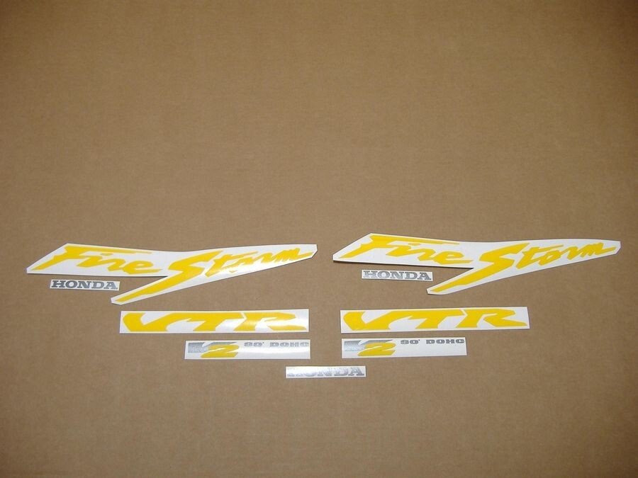 Stickers for VTR 1000F Firestorm 1997 decals sticker kit labels ...