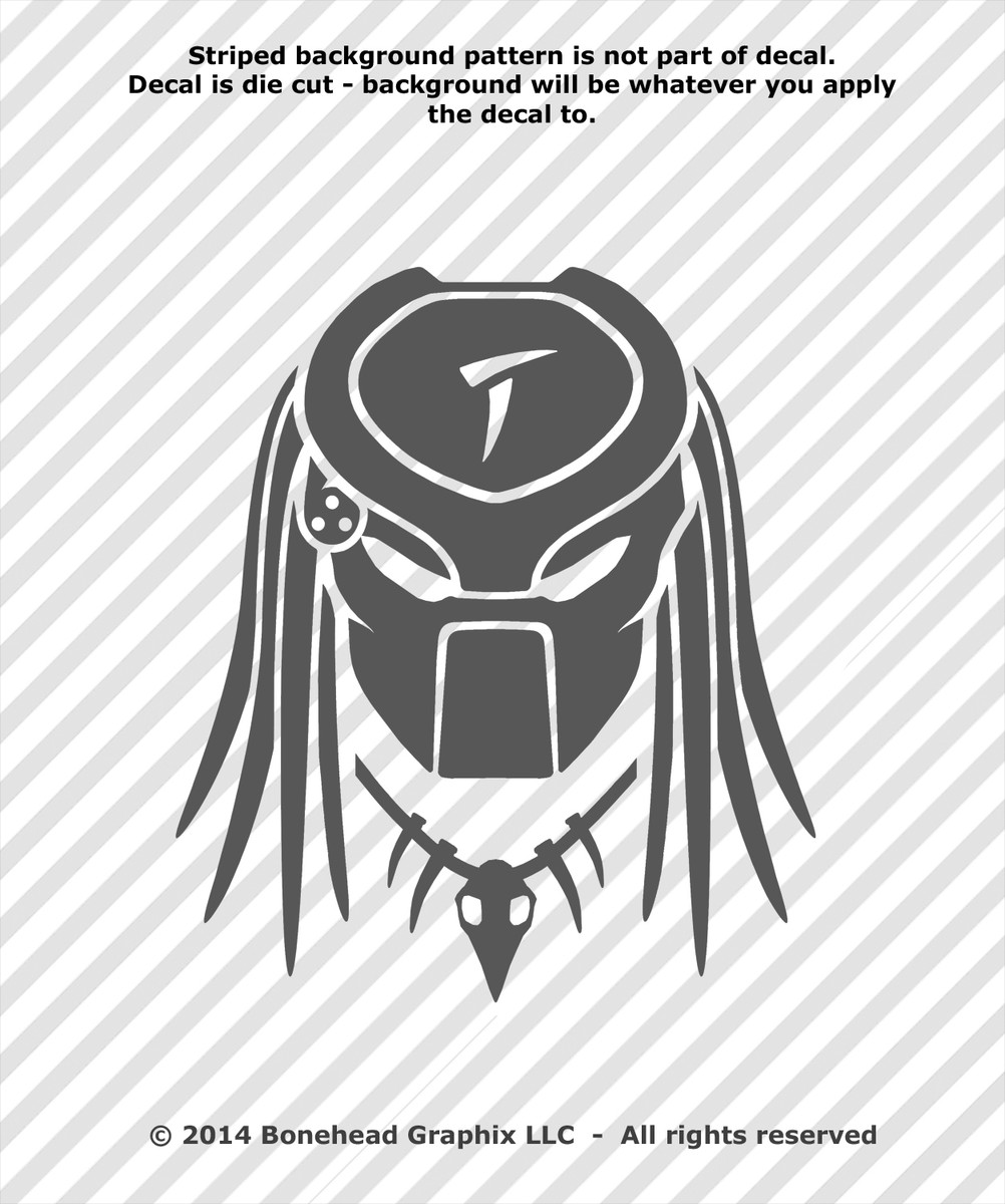 Predator Mask Drawings
