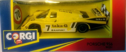 Corgi PORCHE 956 7 taka-Q - No 94251 - BP blaupunkt NEW in box 1:43 | eBay