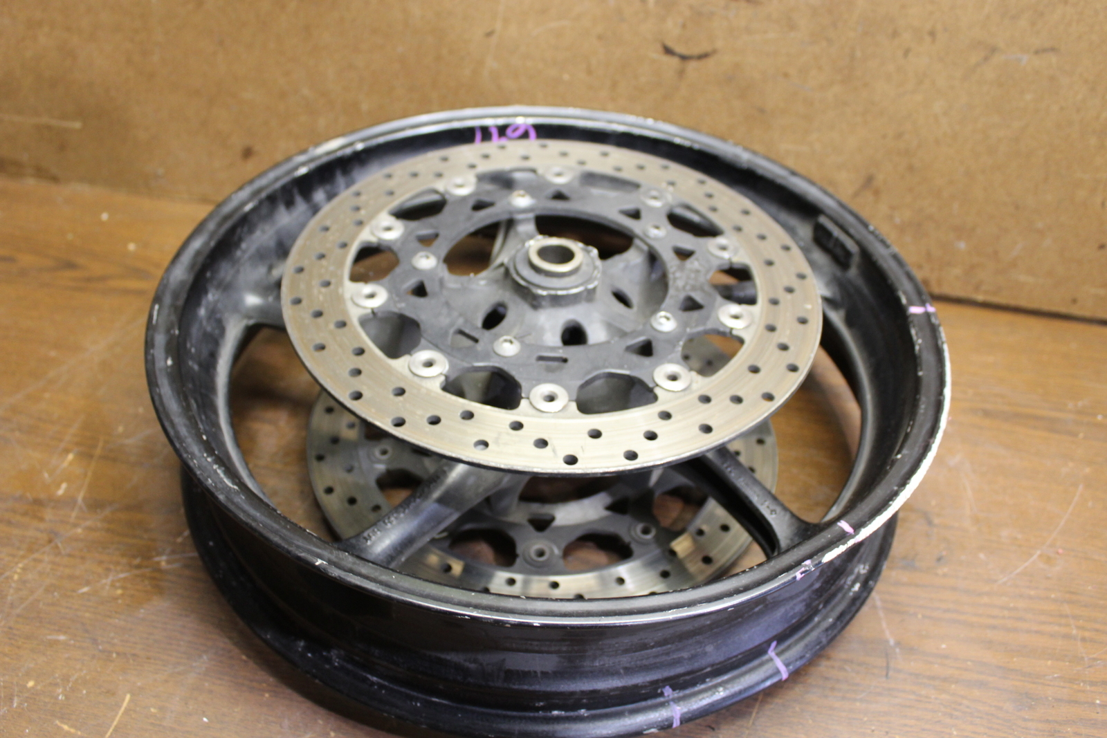 2003-2004 Yamaha Yzf R6 Front Wheel Rim W Rotors 5sl-25168-00-98 | eBay