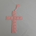 Cross Bookmarks Lot of 5 Plastic Canvas Yarn Religious Christian Blue ...
